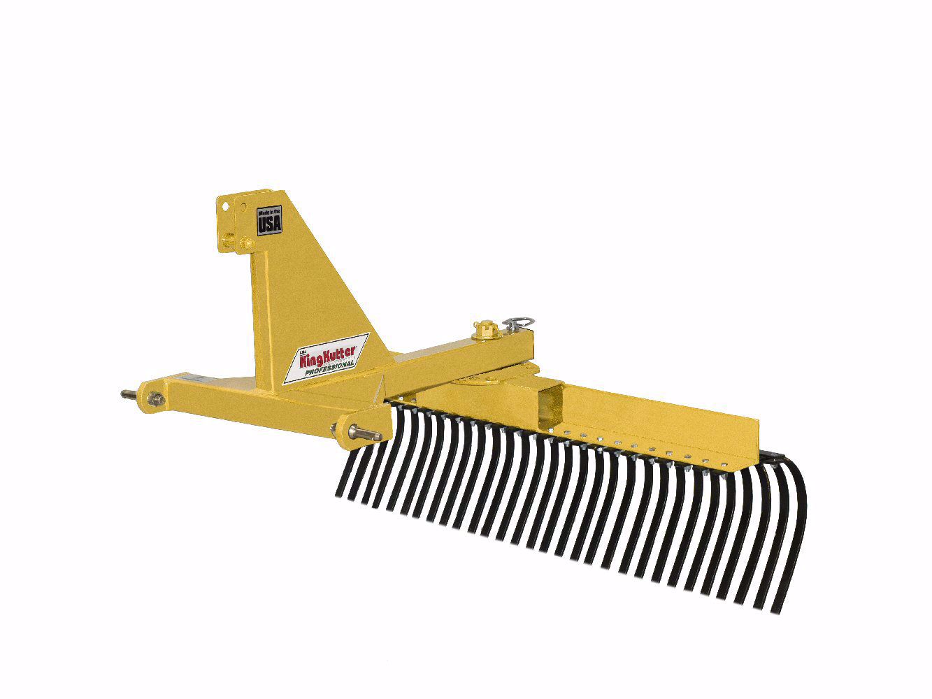 King Kutter. 5 FOOT LANDSCAPE RAKE-30 TINES PROFESSIONAL