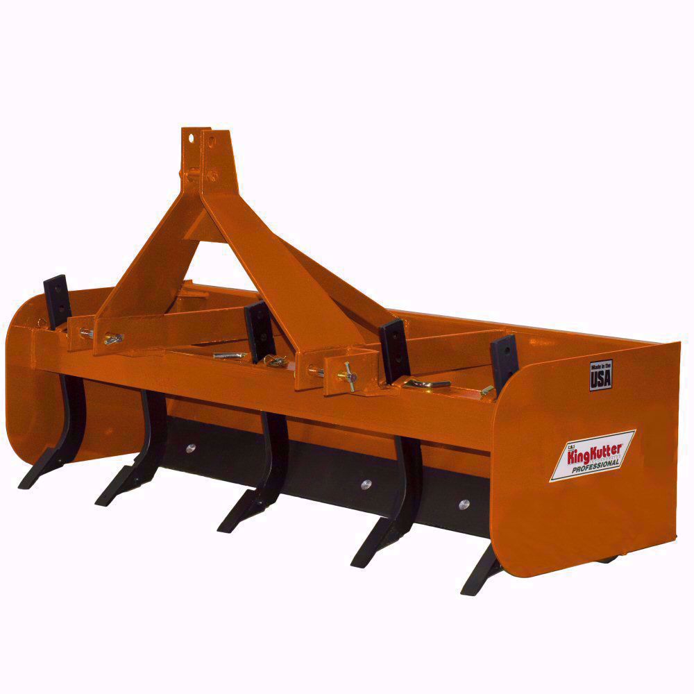 King Kutter. 60 INCH BOX BLADE-5 SHANKS PROFESSIONAL