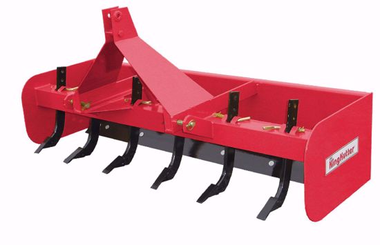 King Kutter. 72 INCH BOX BLADE-6 SHANKS