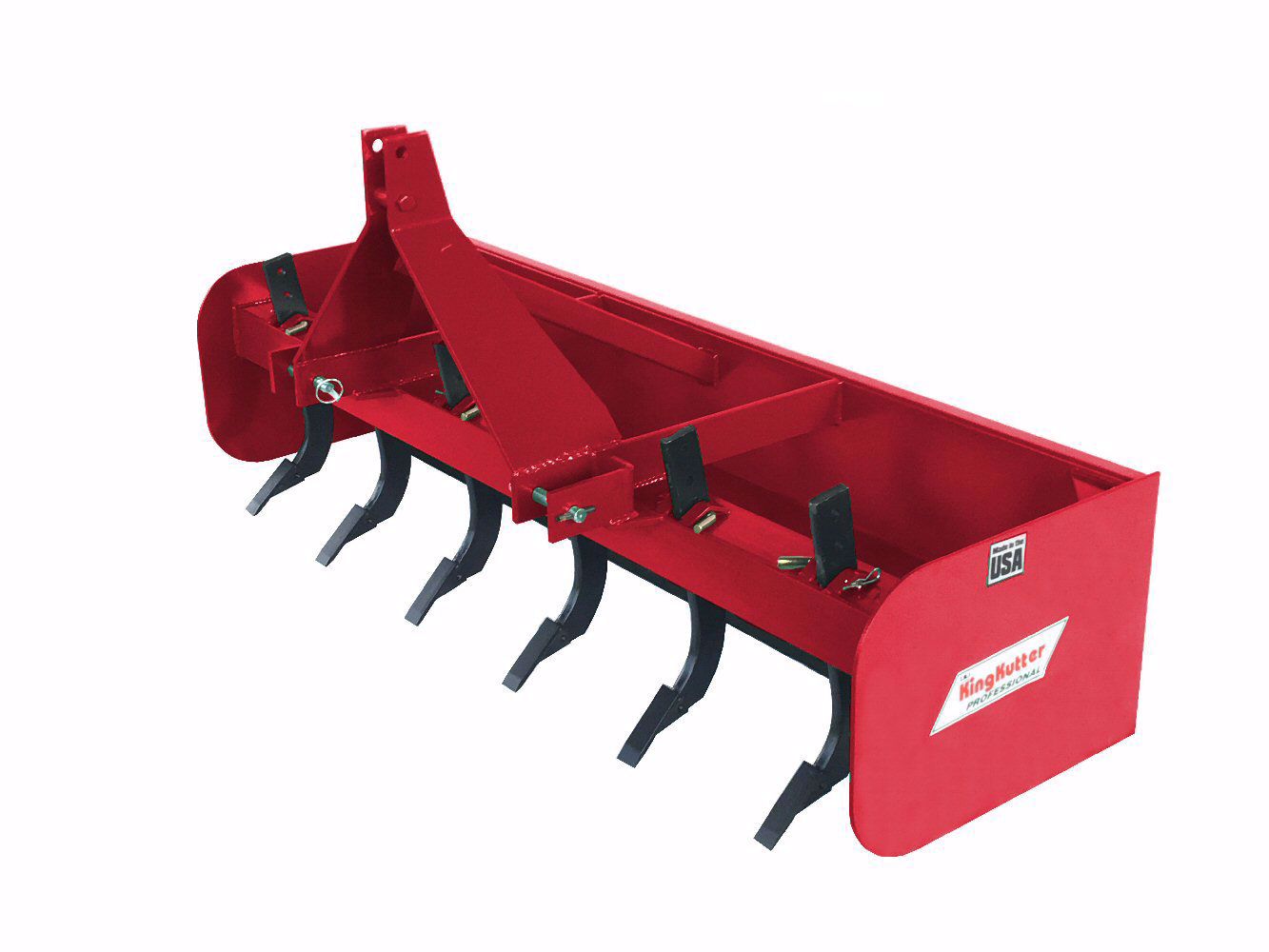 King Kutter. 72 INCH BOX BLADE-6 SHANKS PROFESSIONAL