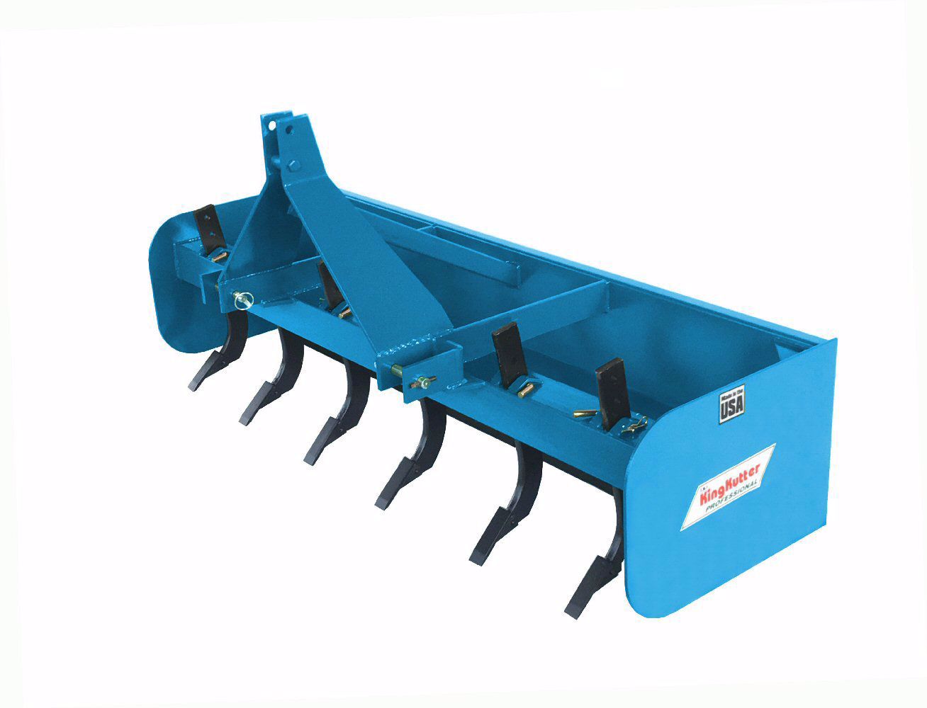 King Kutter. 84 INCH BOX BLADE-6 SHANKS PROFESSIONAL