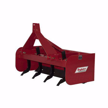 King Kutter. 48 INCH BOX BLADE-4 SHANKS PROFESSIONAL