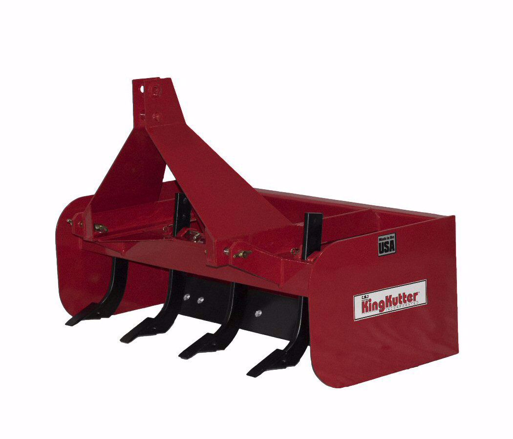 King Kutter. 48 INCH BOX BLADE-4 SHANKS